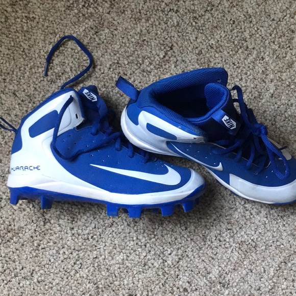 Nike | Shoes | Blue Nike Cleats | Poshmark